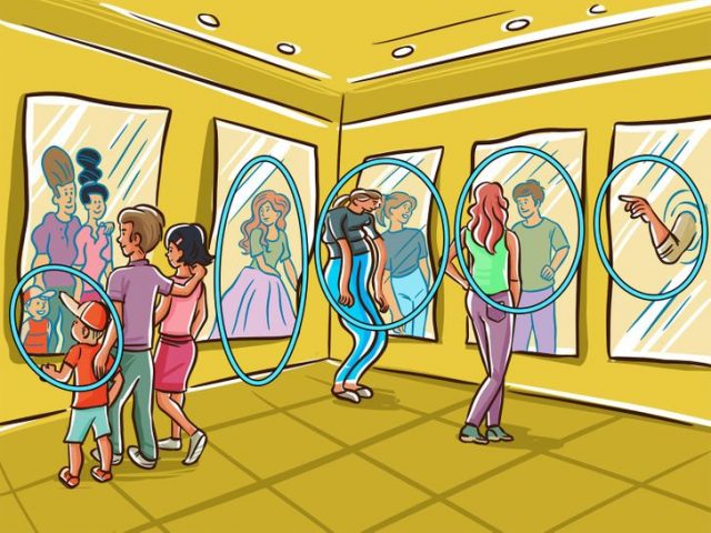 Desafio visual: ser capaz de encontrar 5 erros na imagem em 15 segundos ...