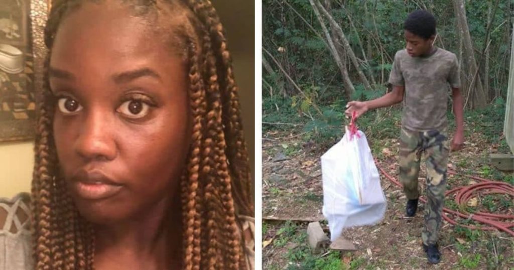 Mãe castiga filho colocando-o para capinar e recolher lixo dos vizinhos ...